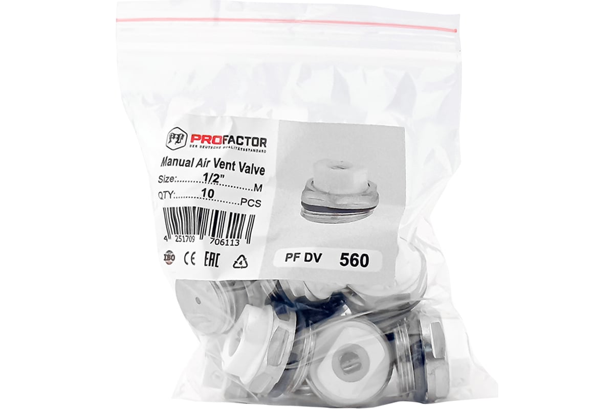 Клапан Маевского PROFACTOR 1/2" PF DV 560 - выгодная цена, отзывы ...