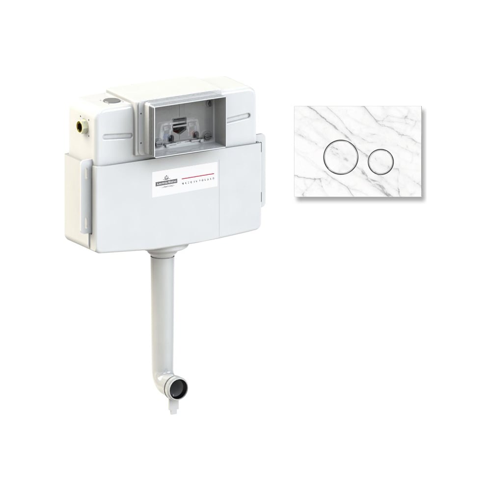 Инсталляция для приставного унитаза в комплекте 2 в 1 Lavinia Boho ...