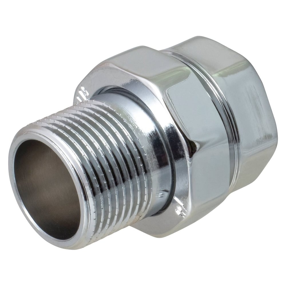 Сгон американка для полотенцесушителя прямой MasterProf 3/4" в/н хром ИС.050076 - выгодная цена ...