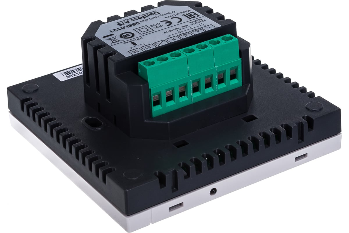 Терморегулятор Danfoss™ ECtemp Next Plus с комбинацией датчиков, 16А DEVI 088L0121 - выгодная ...