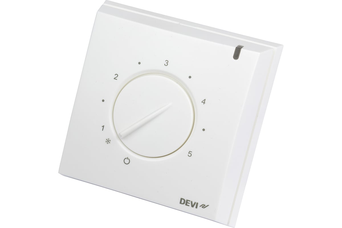 Терморегулятор DEVIreg D-130 накладной, с датчиком пола, 16А DEVI 140F1010 - выгодная цена ...
