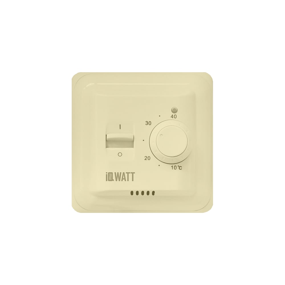 Терморегулятор IQWATT IQ Thermostat M слоновая кость 039485 - выгодная ...