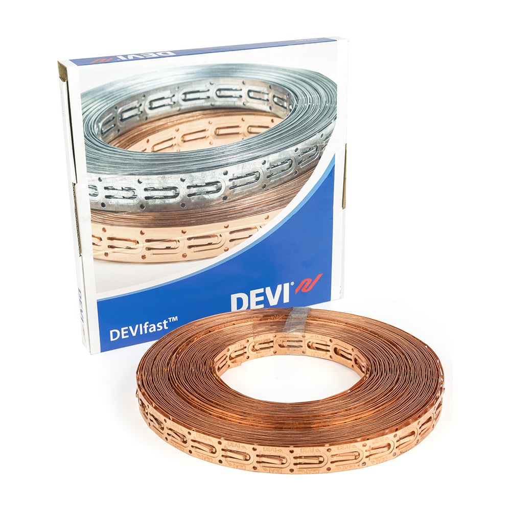 Лента монтажная DEVIfast медная 25 м DEVI 19808238 - выгодная цена, отзывы, характеристики, фото ...