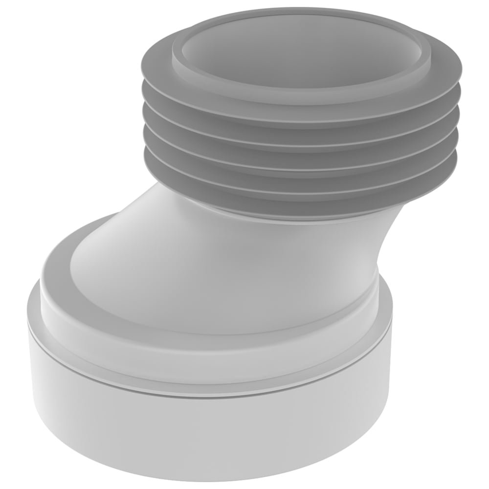 Манжета для унитаза MasterProf жесткая эксцентрическая, 110 мм, смещение 40 мм ИС.110721 ...