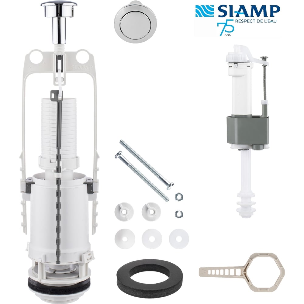 Арматура SIAMP однорежимная нижний подвод STORM 33/755 ½Р 357519070005 ...