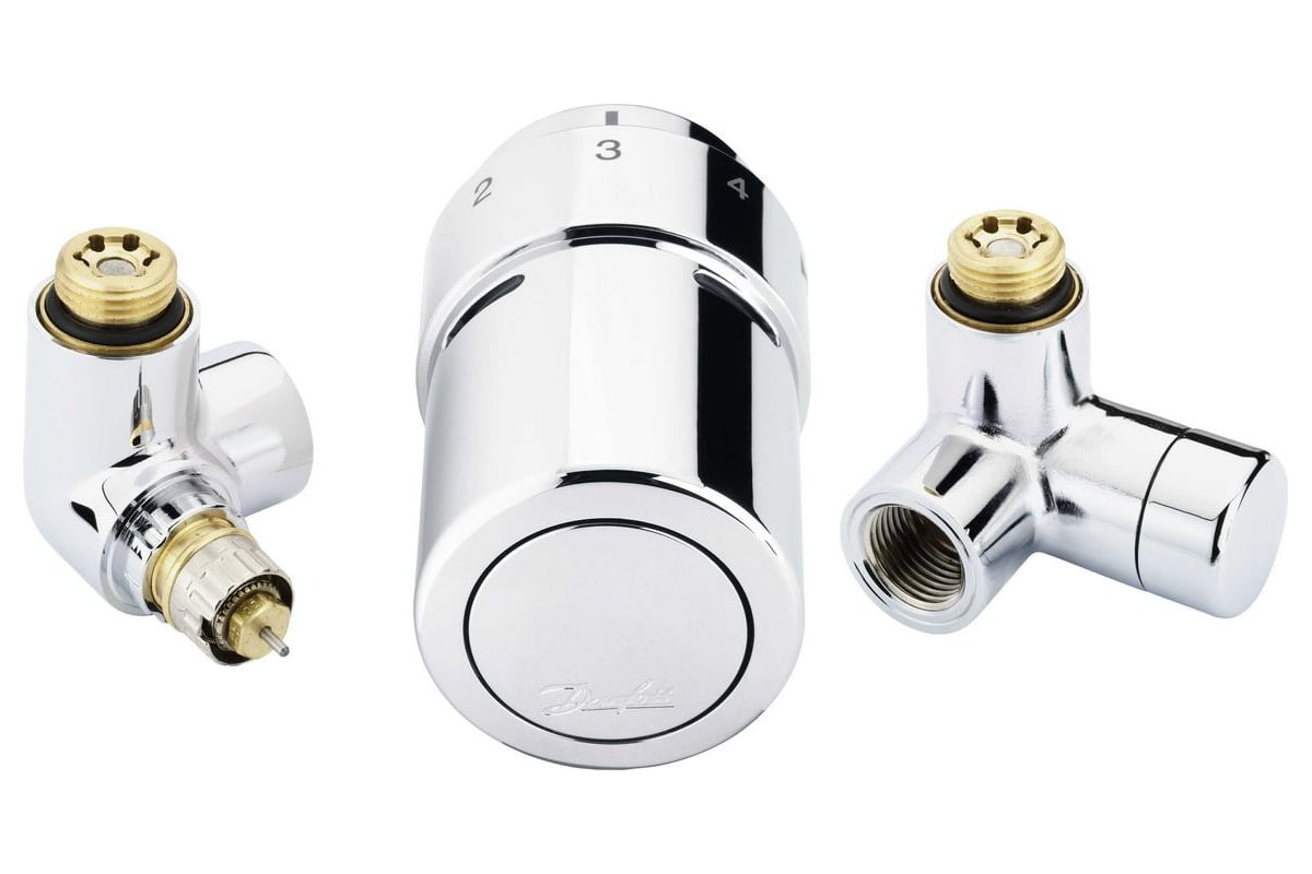 Комплект Danfoss RTX set для подключения терморегулятора слева ...