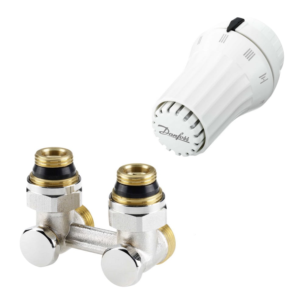 Комплект Danfoss радиаторного терморегулятора Danfoss RAE RLV-KS ...
