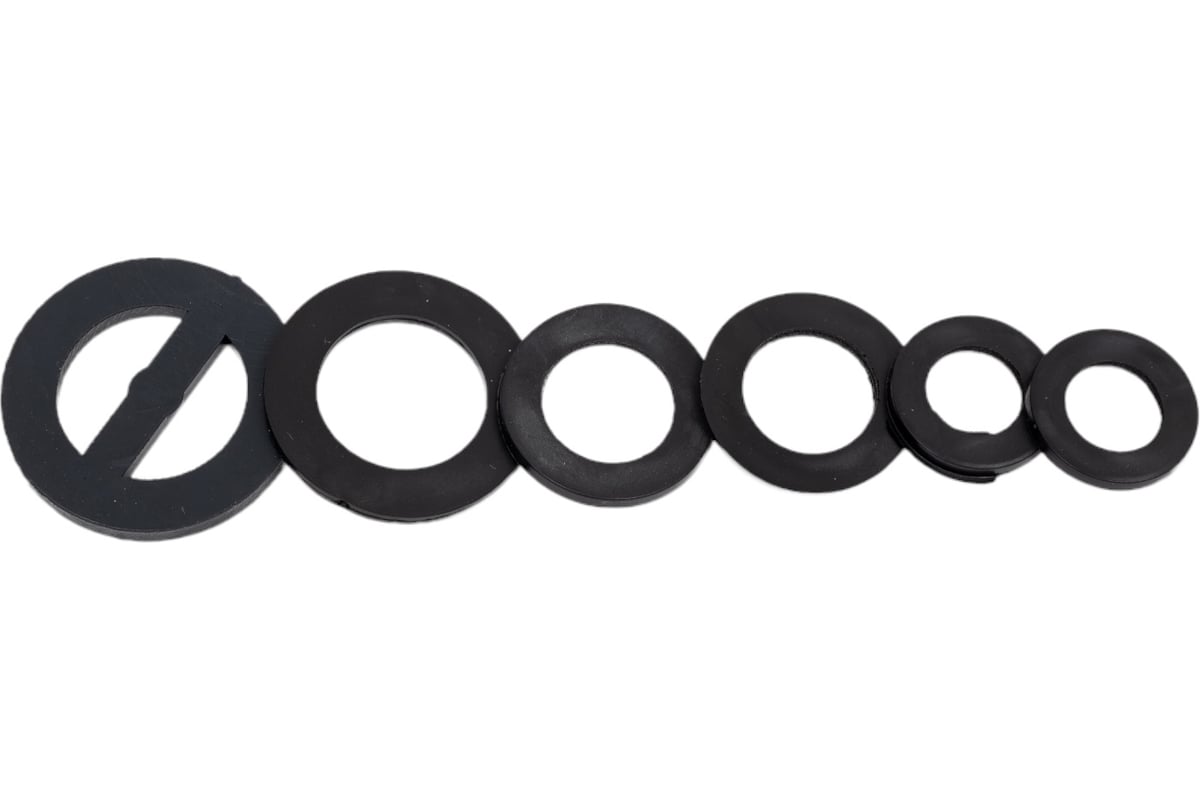 Набор сантехнических прокладок MasterProf №1 ИС.130253 - выгодная цена, отзывы, характеристики ...