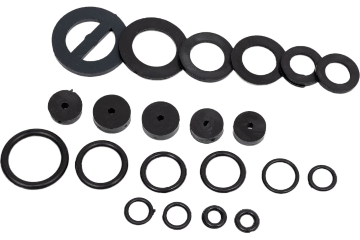 Набор сантехнических прокладок MasterProf №1 ИС.130253 - выгодная цена, отзывы, характеристики ...