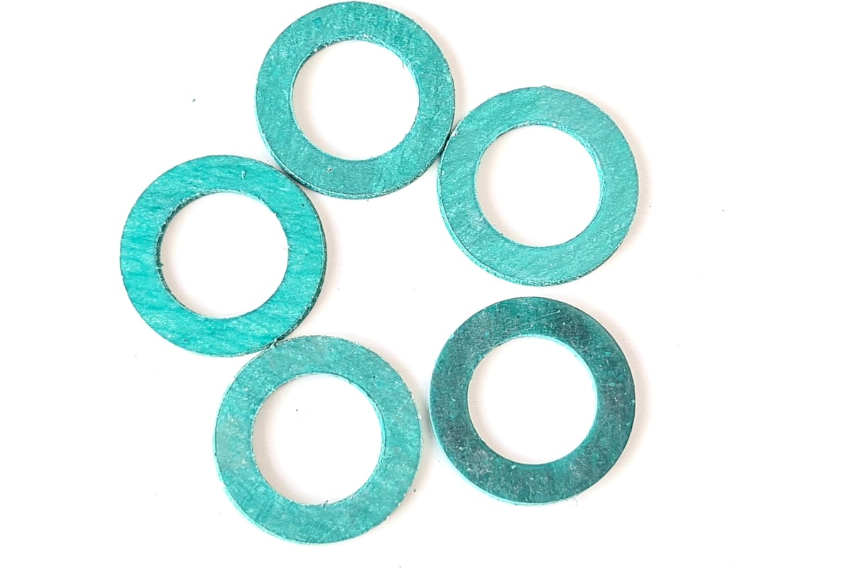 Набор прокладок из безасбестового паронита СТМ 1-1/4 42x33 h=2мм (4шт ...