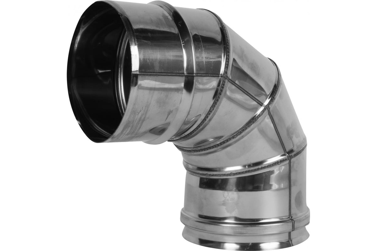 Колено FERRUM 4 сек угол 90гр 430 0 5мм ф 120 мм f2204 - выгодная цена ...