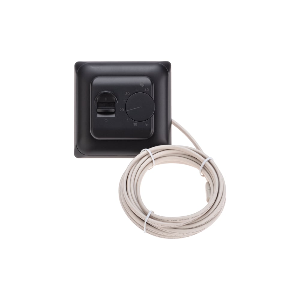 Терморегулятор механический REXANT R70XT с датчиком температуры пола и LED-индикатором 16А/5Вт ...