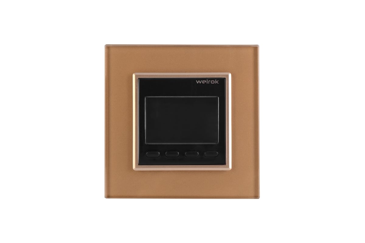 Терморегулятор LIVOLO Welrok PRO для рамки с электронным управлением, датчик воздуха, датчик ...