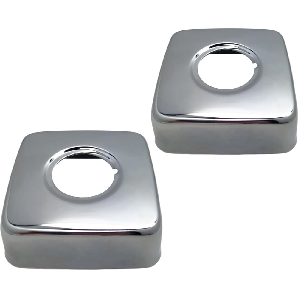 Чашка декоративная отражатель MasterProf 3/4", 60x25x20 мм, квадрат, нерж, хром, 2 шт ТД.030803. ...