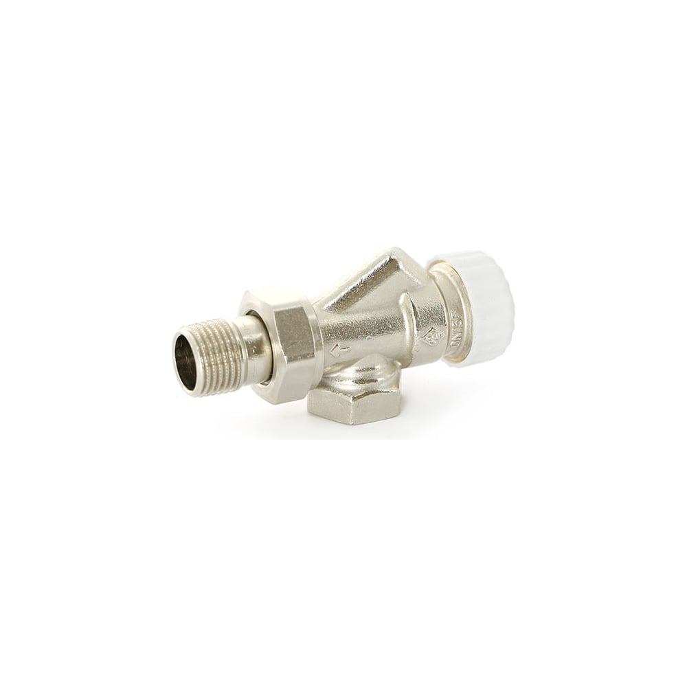 Термостатический вентиль Uni-Fitt угловой-осевой, HВ 1/2 ...