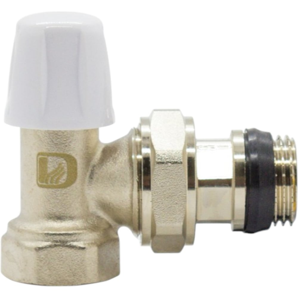 Клапан нижний радиаторный угловой с уплотнительным кольцом Damento ...