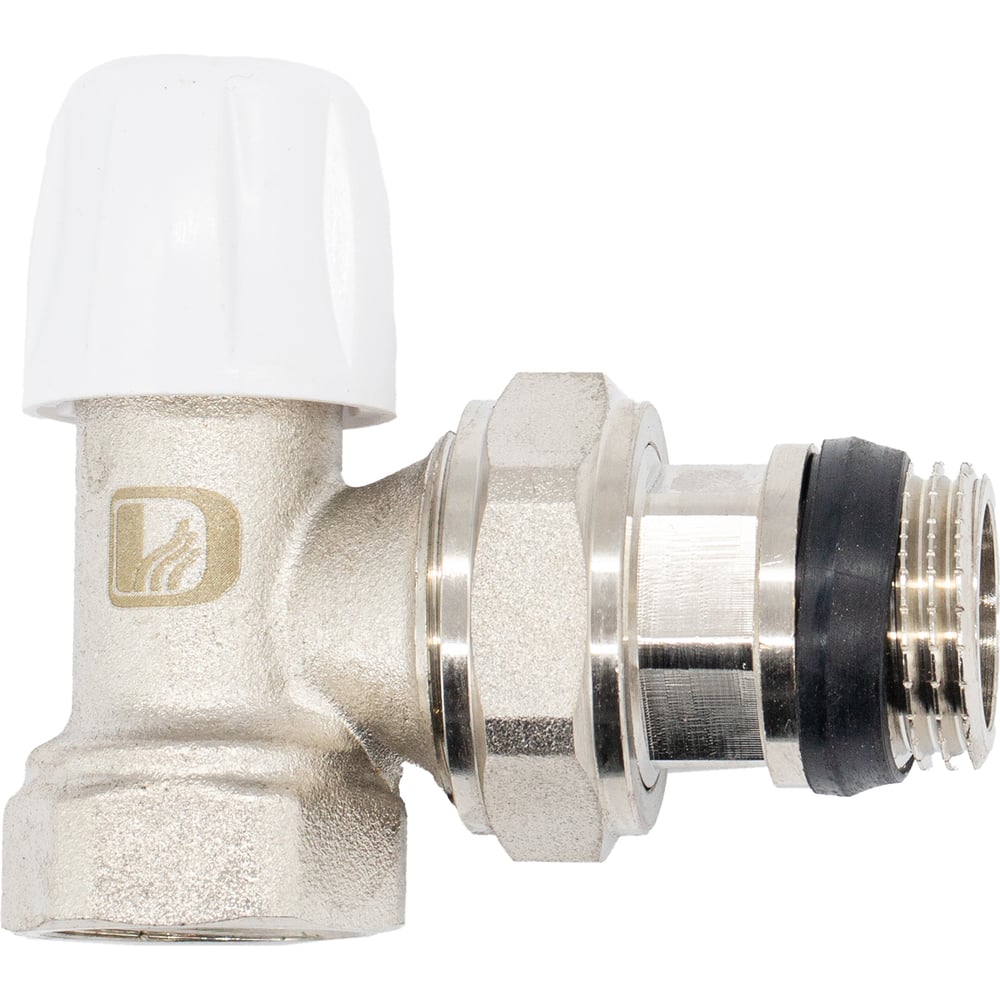 Клапан нижний радиаторный угловой с уплотнительным кольцом Damento ...