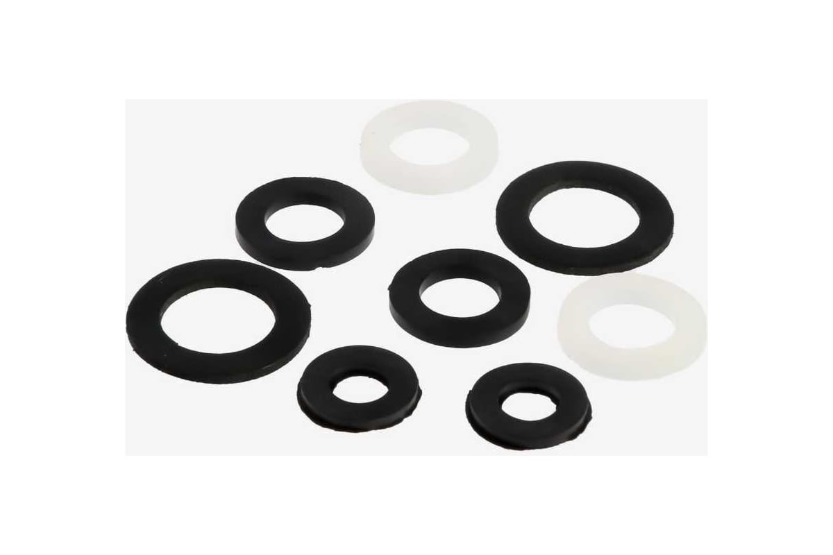 Набор прокладок для сантехнических приборов MasterProf 8 шт ИС.131416 - выгодная цена, отзывы ...