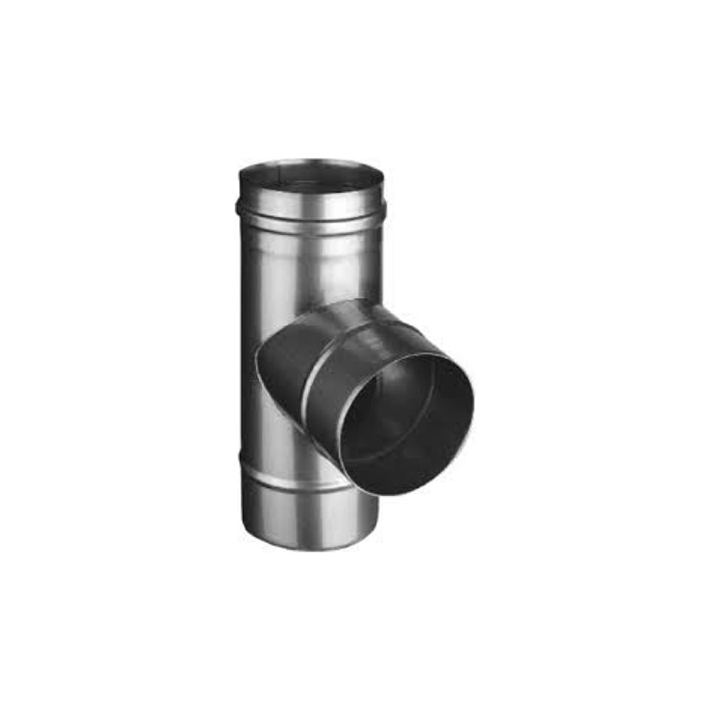 Присоединение круглого ограничителя тяги 150 мм (100 мм; 0.6 мм ...