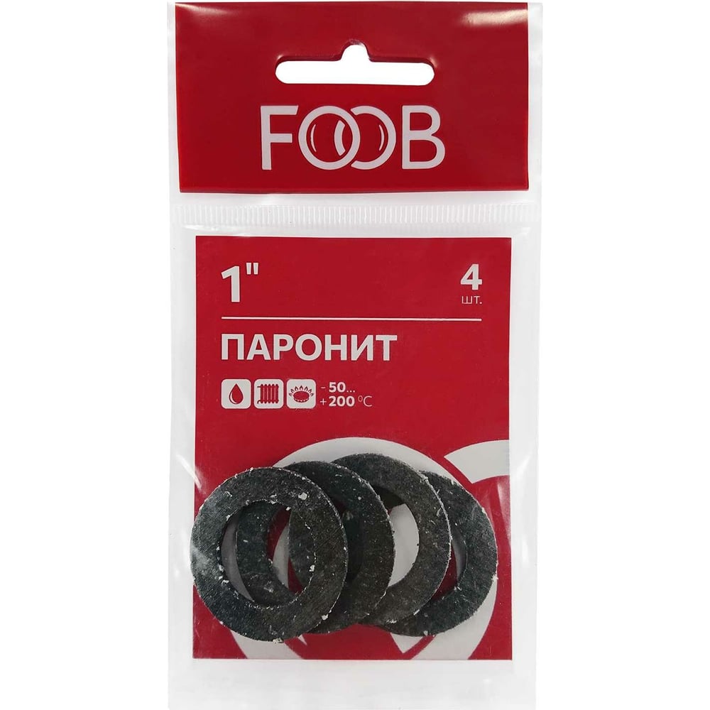 Набор прокладок из паронита FOOB 1, 4 шт. F20.51.4 00-00002552 ...