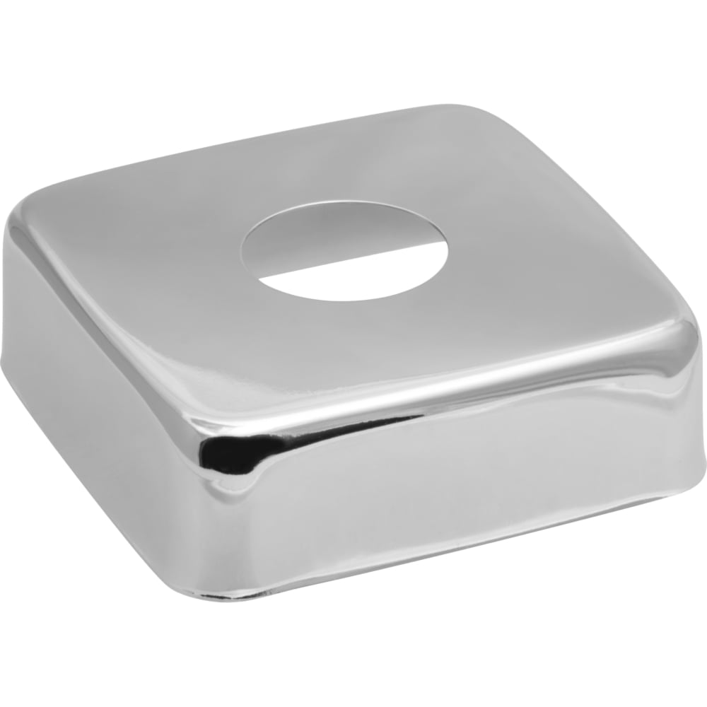 Чашка декоративная (отражатель) MasterProf 1/2" квадрат средний (нержавеющая сталь, хром), MP-У ...