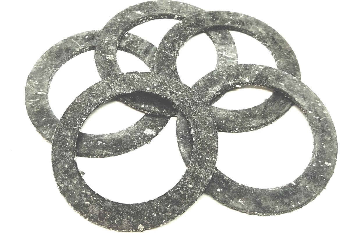 Паронитовая прокладка HG 1 1/2" (45x63x2мм) 5 шт (12615) 4960752 ...