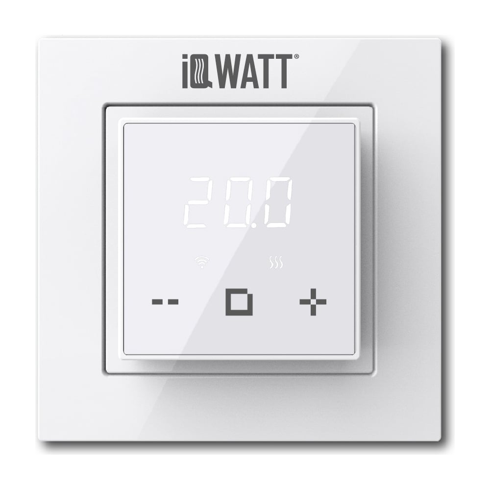 Терморегулятор для теплого пола IQWATT IQ THERMOSTAT D Wi-Fi с Wi-Fi ...