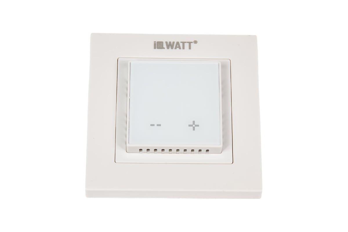 Терморегулятор для теплого пола IQWATT IQ THERMOSTAT D с сенсорными ...