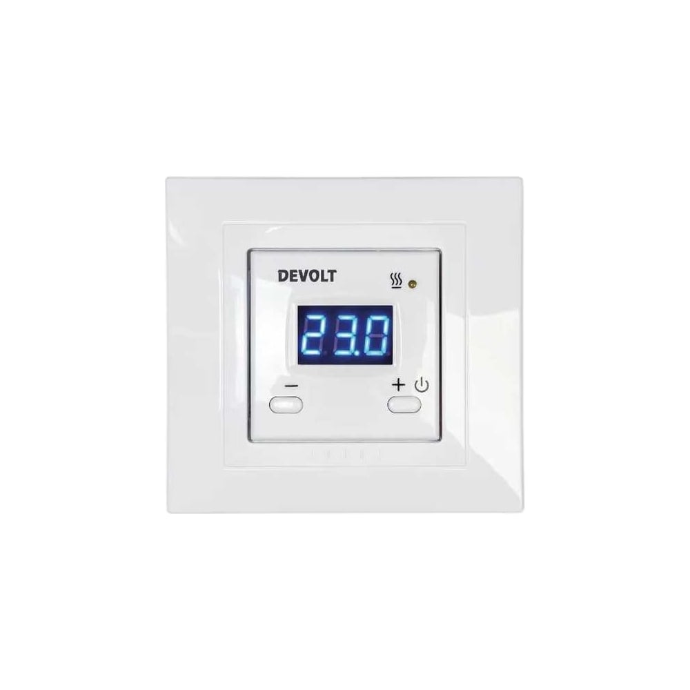 Терморегулятор Devolt TR-16ts, 3.6 кВт, 16 А DEVOLTTR16TS - выгодная ...