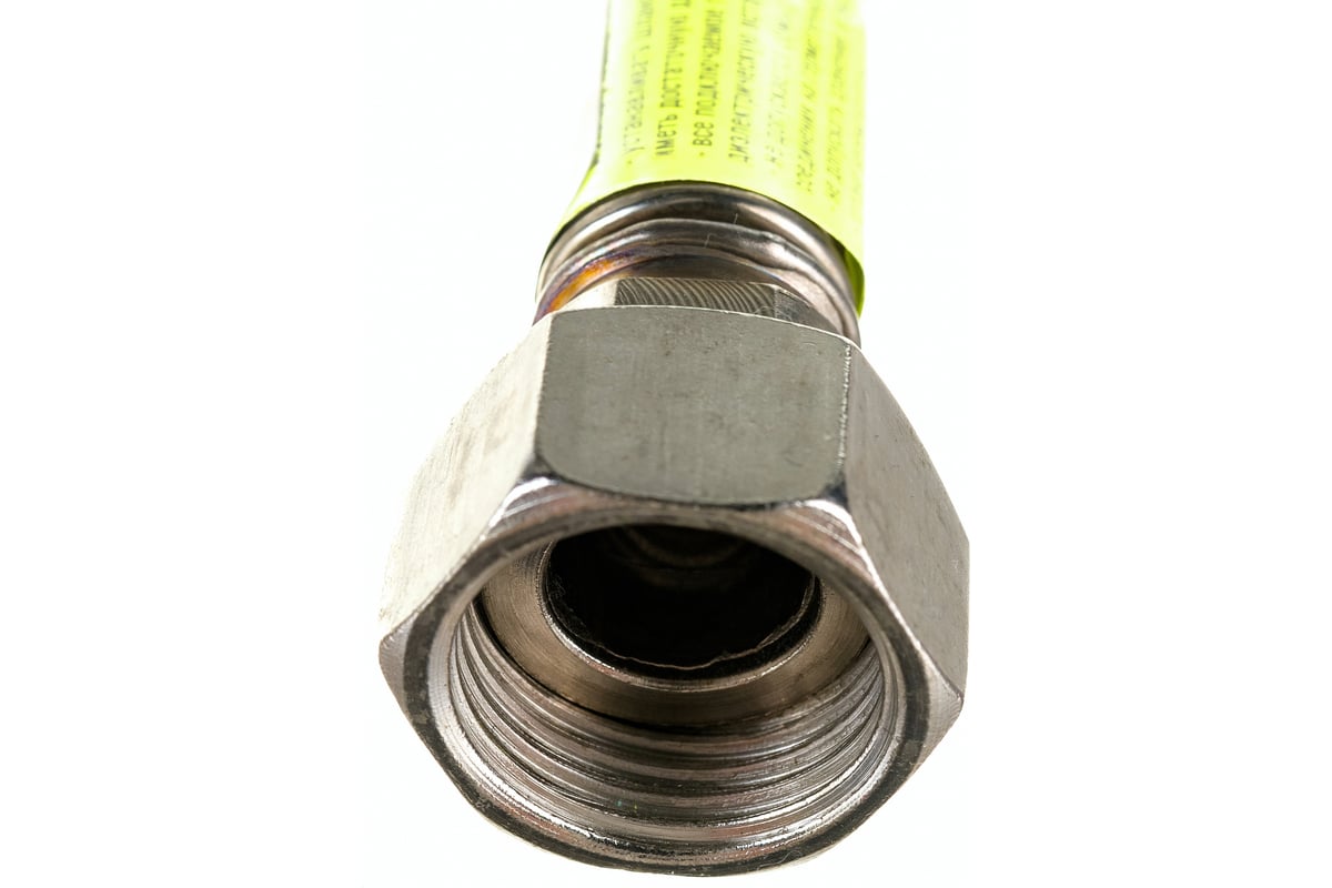 Сильфонная подводка для газа Overcon 1/2", 60 см, в/н ИС.100686 00 ...