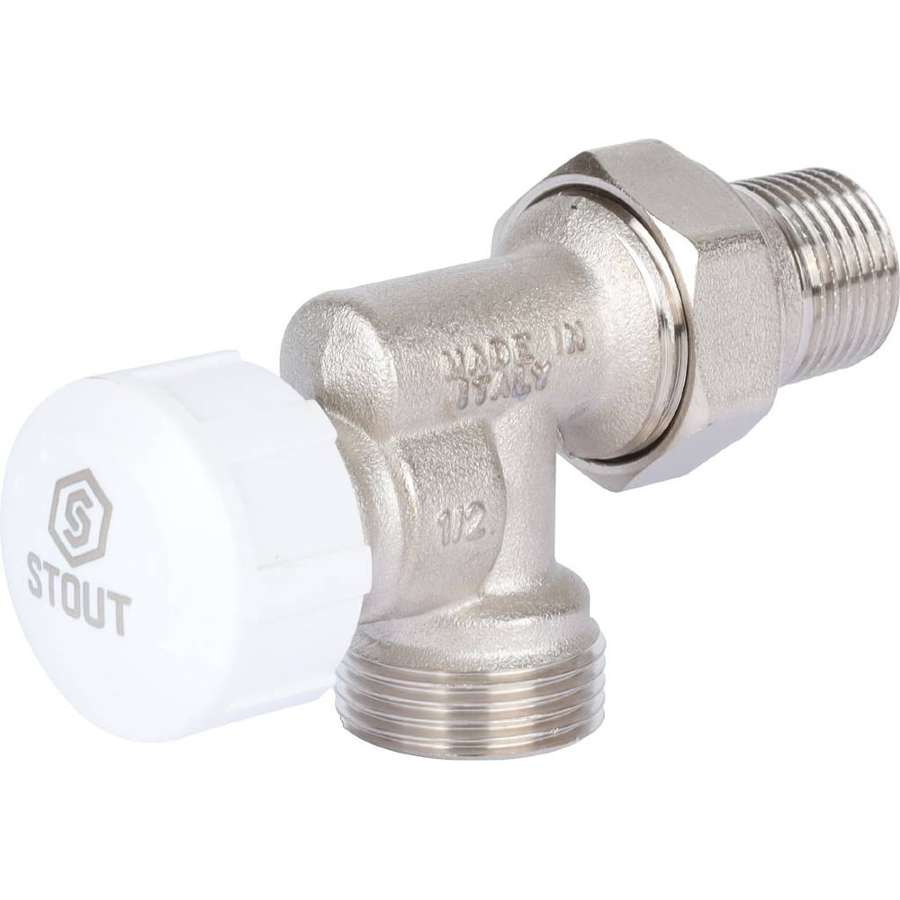Термостатический клапан осевой STOUT Svt-0005-100015 1/2" х 3/4"ек ...