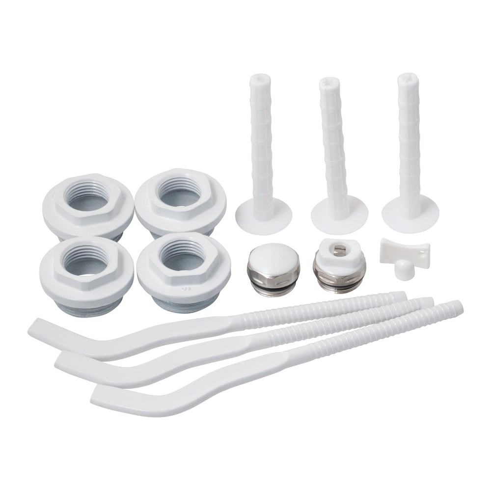 Набор комплектующих для установки радиатора с тремя кронштейнами 1"х1/2 MasterProf ИС.030243 ...