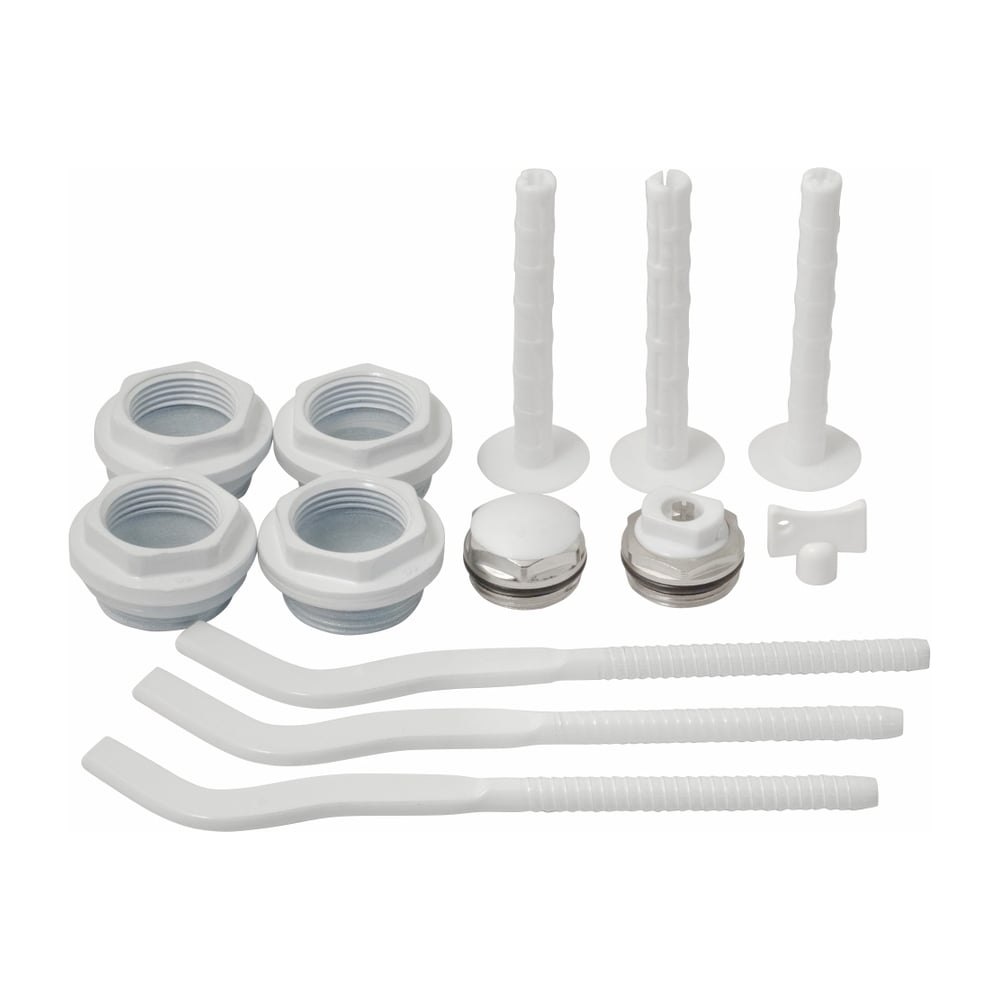 Набор комплектующих для установки радиатора с тремя кронштейнами 1"х3/4 MasterProf ИС.030244 ...