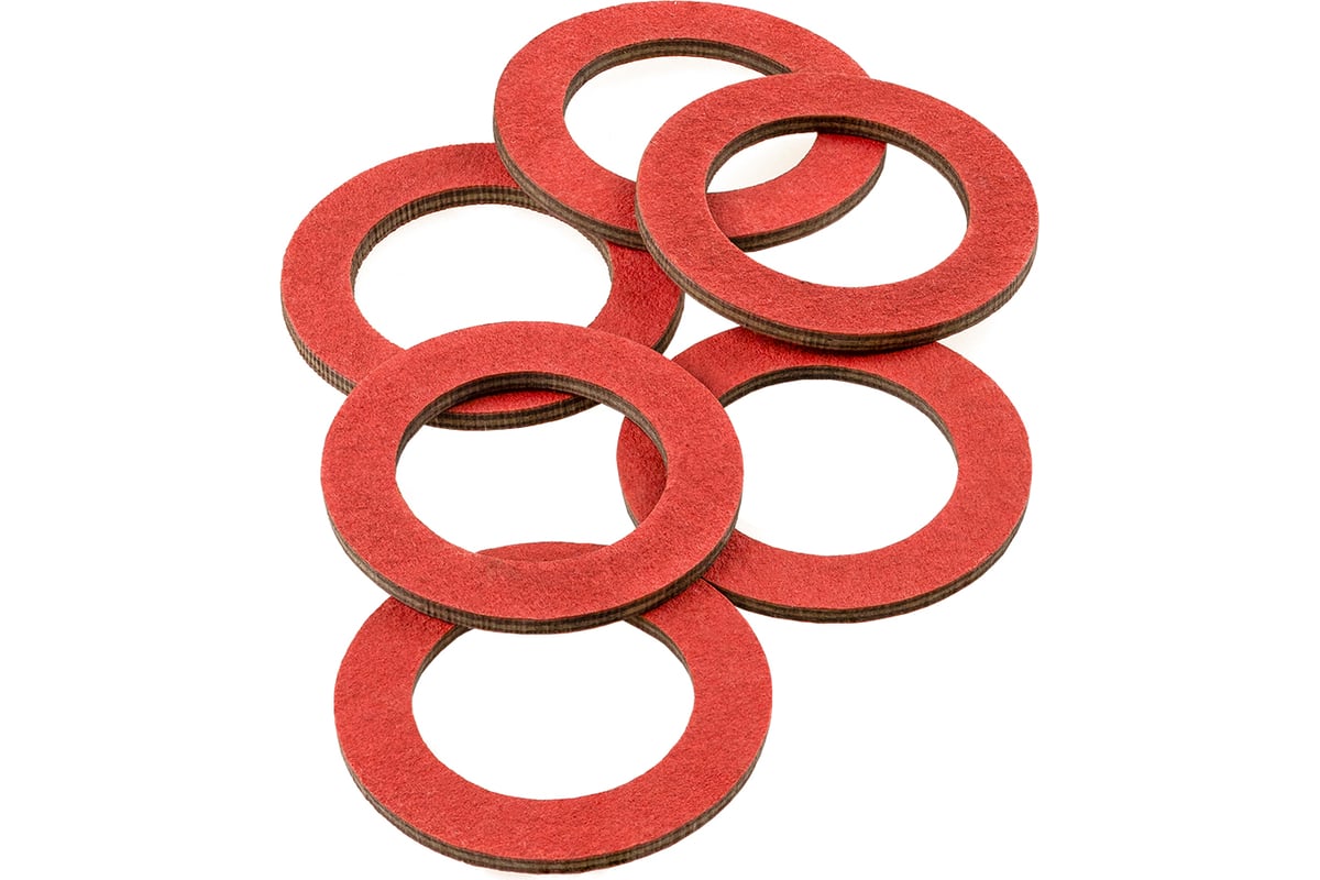 Прокладка из фибры MasterProf 3/4", 6 шт ИС.130947 - выгодная цена, отзывы, характеристики, фото ...