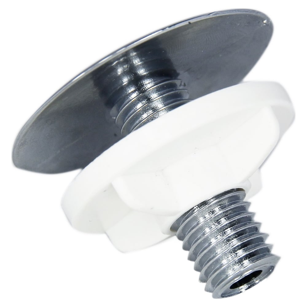 Заглушка на умывальник MasterProf 50 мм, хром ИС.130496 - выгодная цена, отзывы, характеристики ...