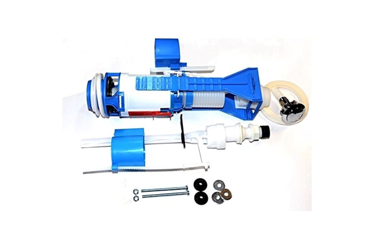 Механизм смыва Vidima SEVADUO, комплект, двойная кнопка смыва, нижняя ...