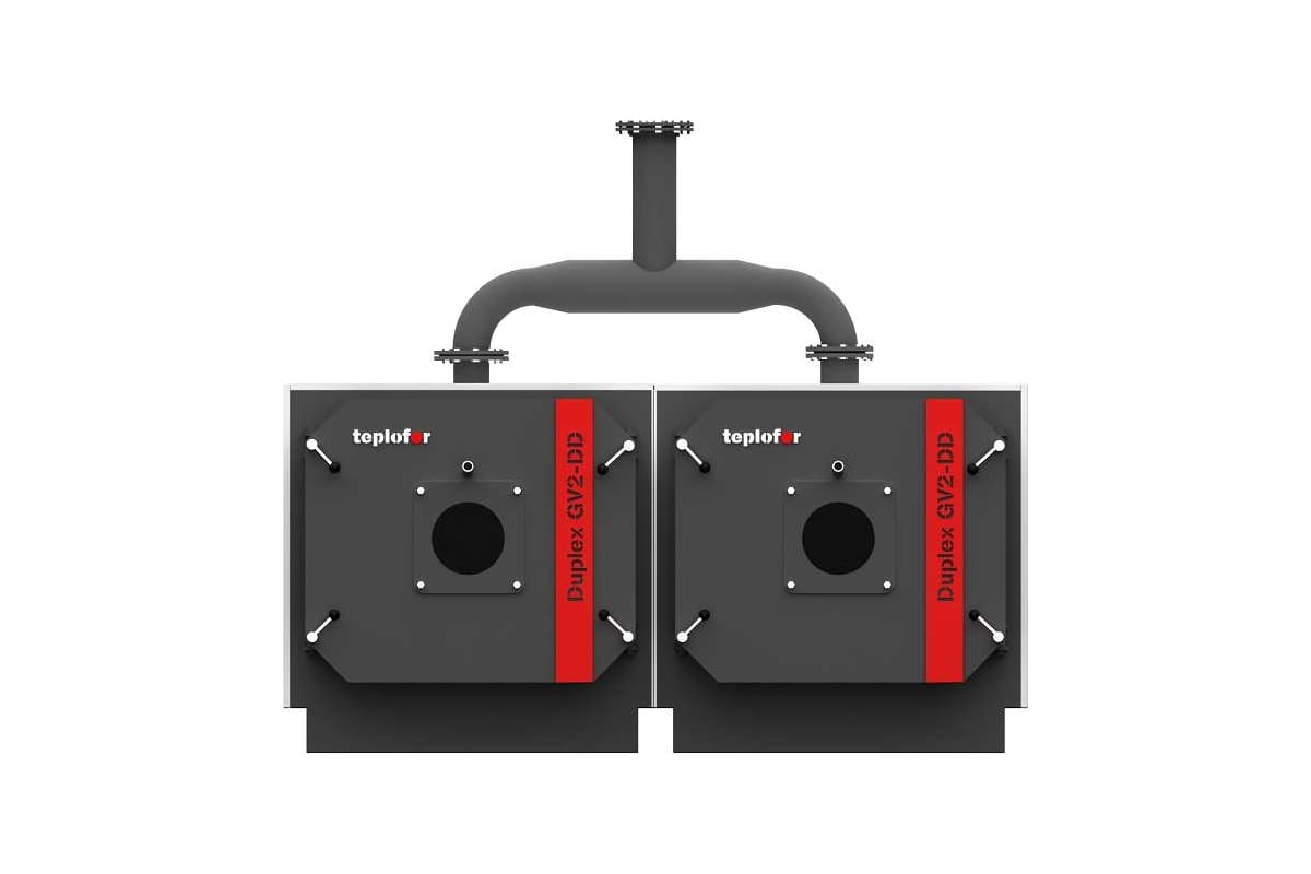 Сдвоенный горизонтальный котел Teplofor Duplex GV2-D 1200 8880111 - выгодная цена, отзывы ...