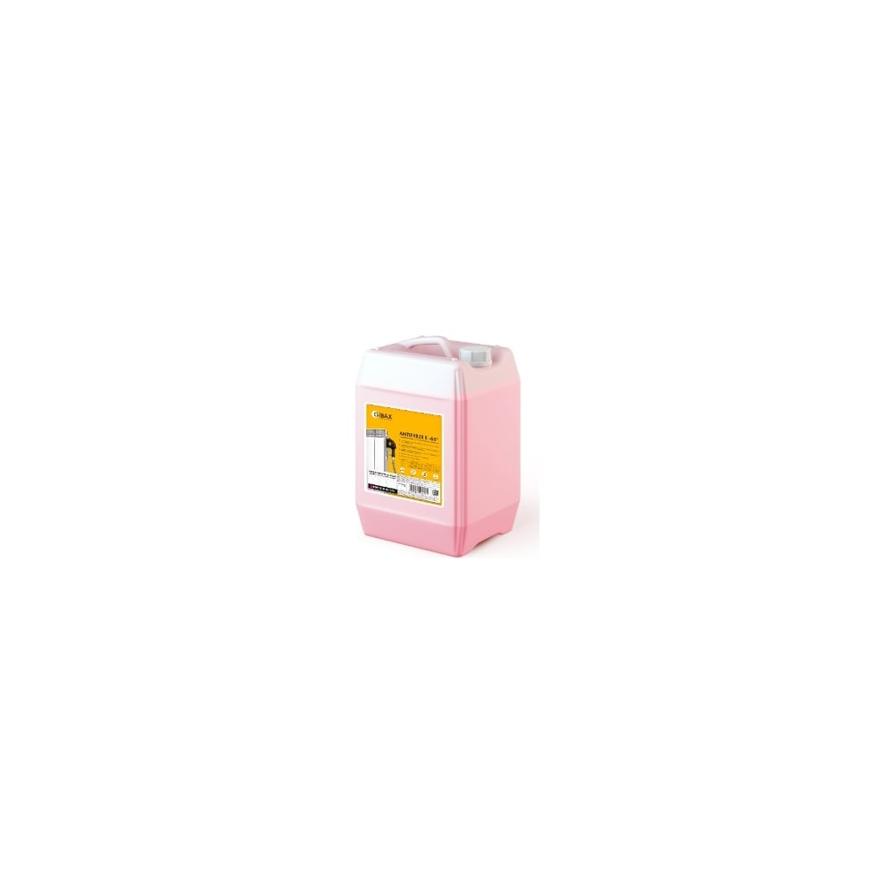 Теплоноситель этиленгликоль GIBAX Antifreeze -65 град, 10 кг GF02 ...