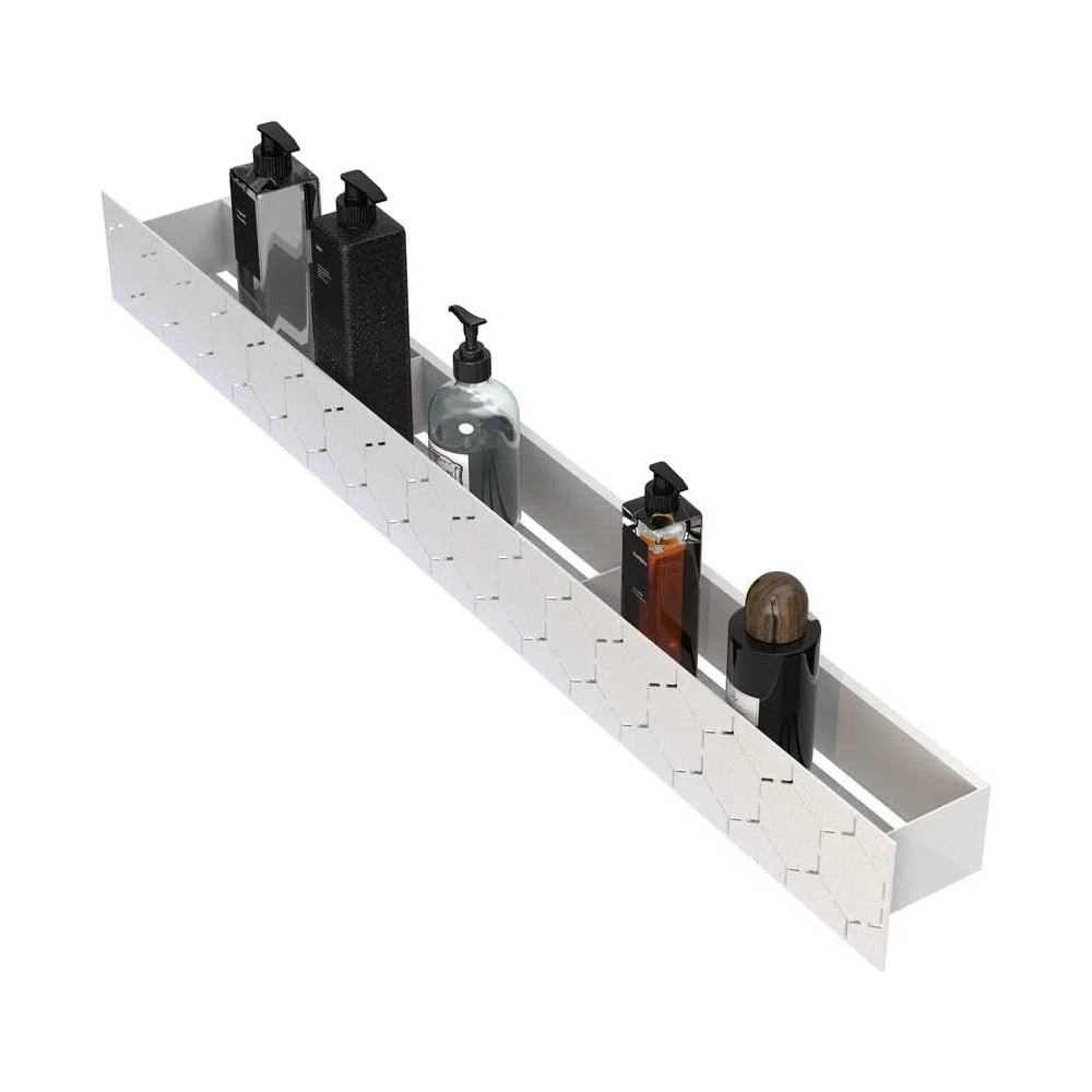 Полка Граф Держалкин Bee mono 90x9.2x9 белая Fl-bee-mono90-б - выгодная ...