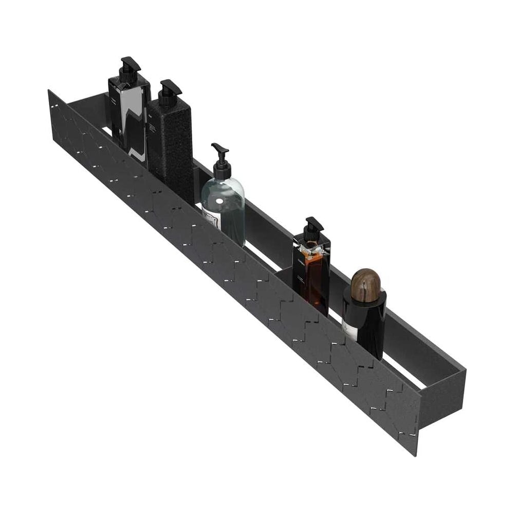 Полка Граф Держалкин Bee mono 90x9.2x9 черная Fl-bee-mono90-ч ...