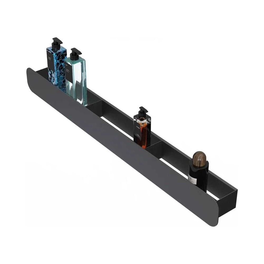 Полка Граф Держалкин Radius mono 90x9.2x9 черная Fl-ra-m90-ч - выгодная ...