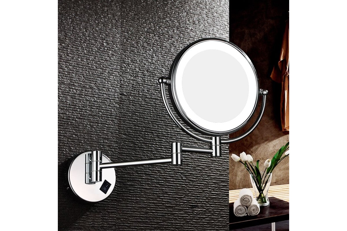 Косметическое зеркало HANSGROHE 73560000 Logis Universal с подсветкой ...