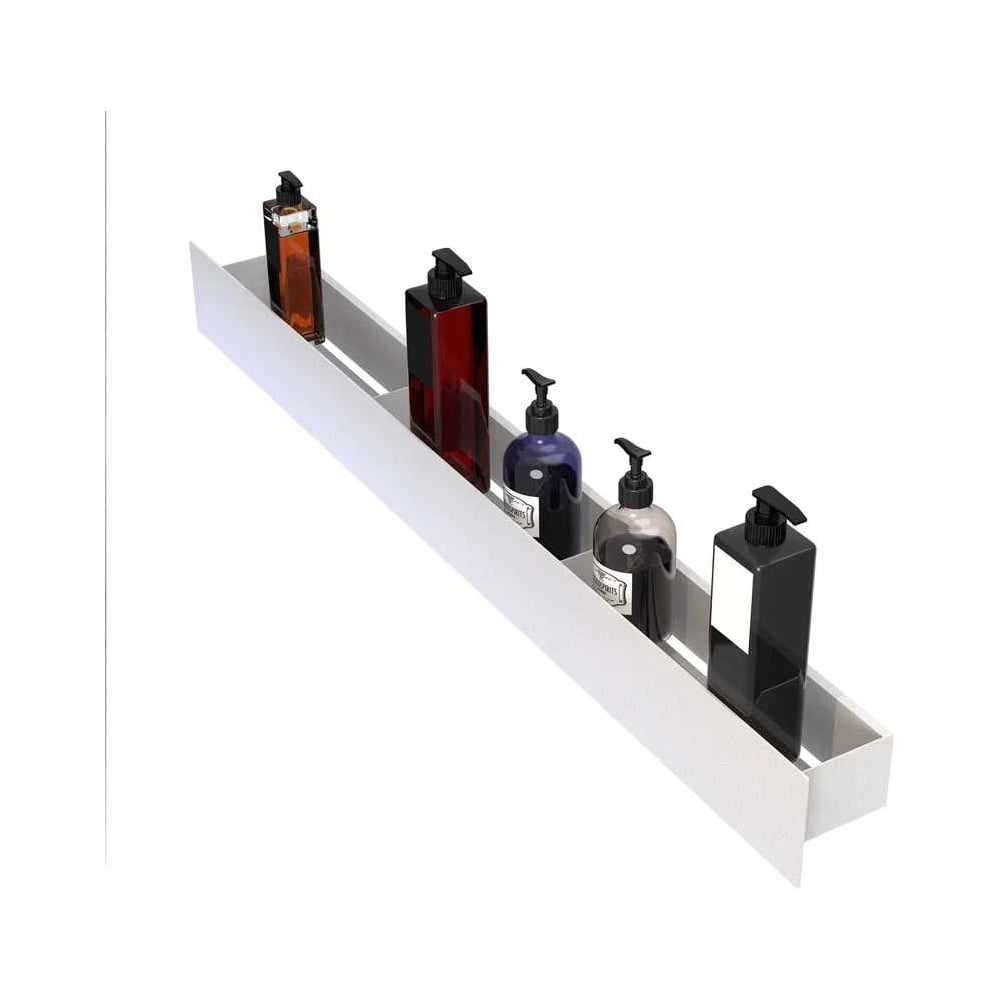 Полка Граф Держалкин Skyline mono 90x9.2x9, белая Fl-sky-m90-б ...