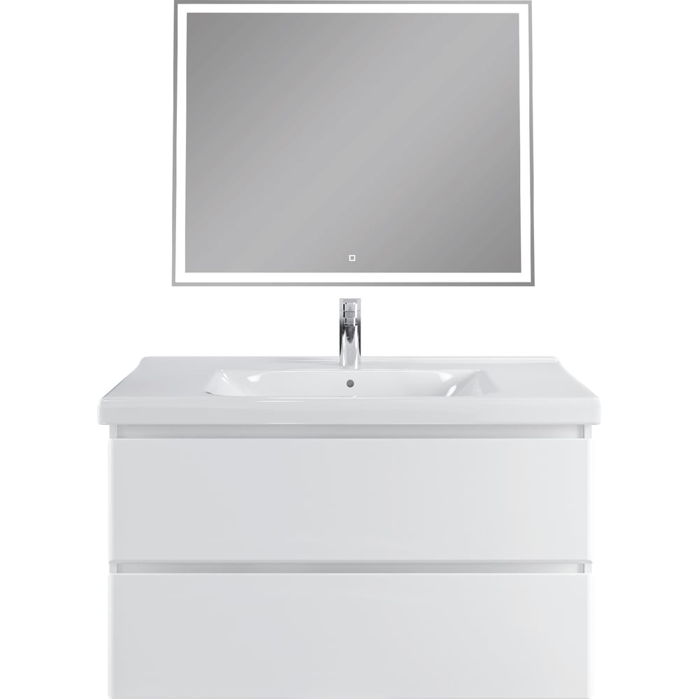 Комплект подвесной мебели для ванной комнаты Sanstar Arista 100 тумба с ...