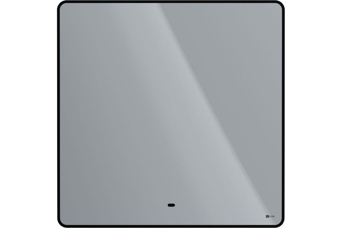 Зеркало Lemark MIOBLACK 80x80 см, с интерьерной подсветкой, с подогревом LM80ZM-black - выгодная ...