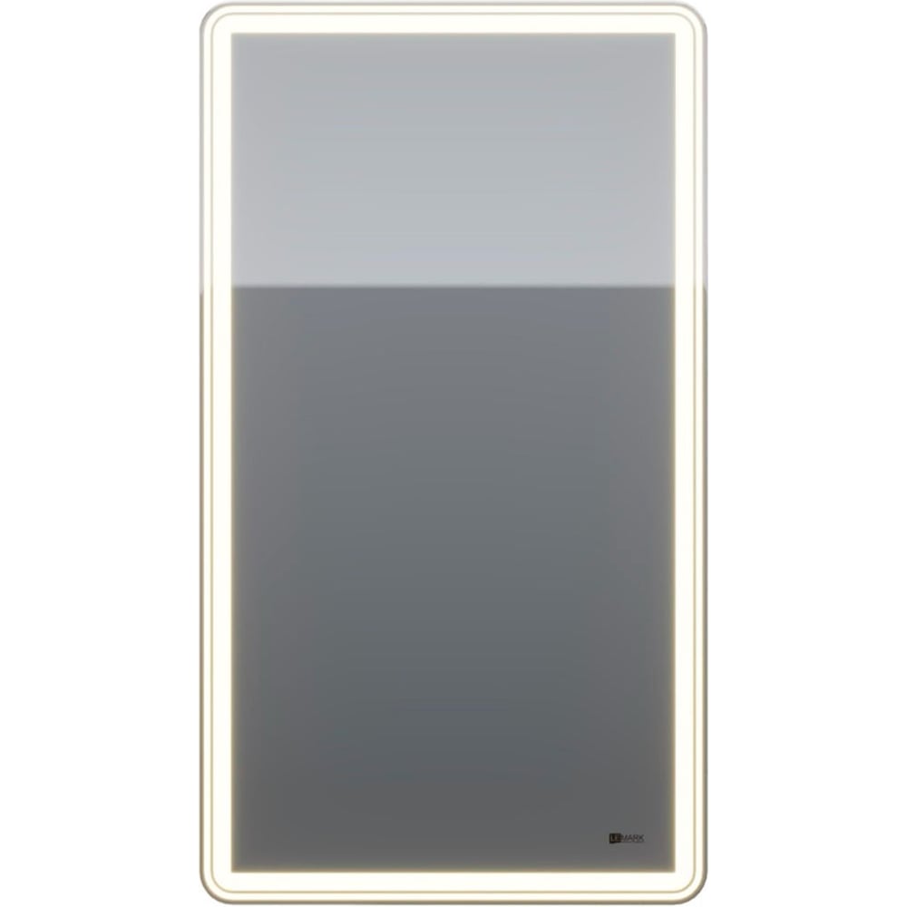 Шкаф зеркальный Lemark ELEMENT 45x80 см, 1 дверный, петли справа, с подсветкой, с розеткой, цвет ...