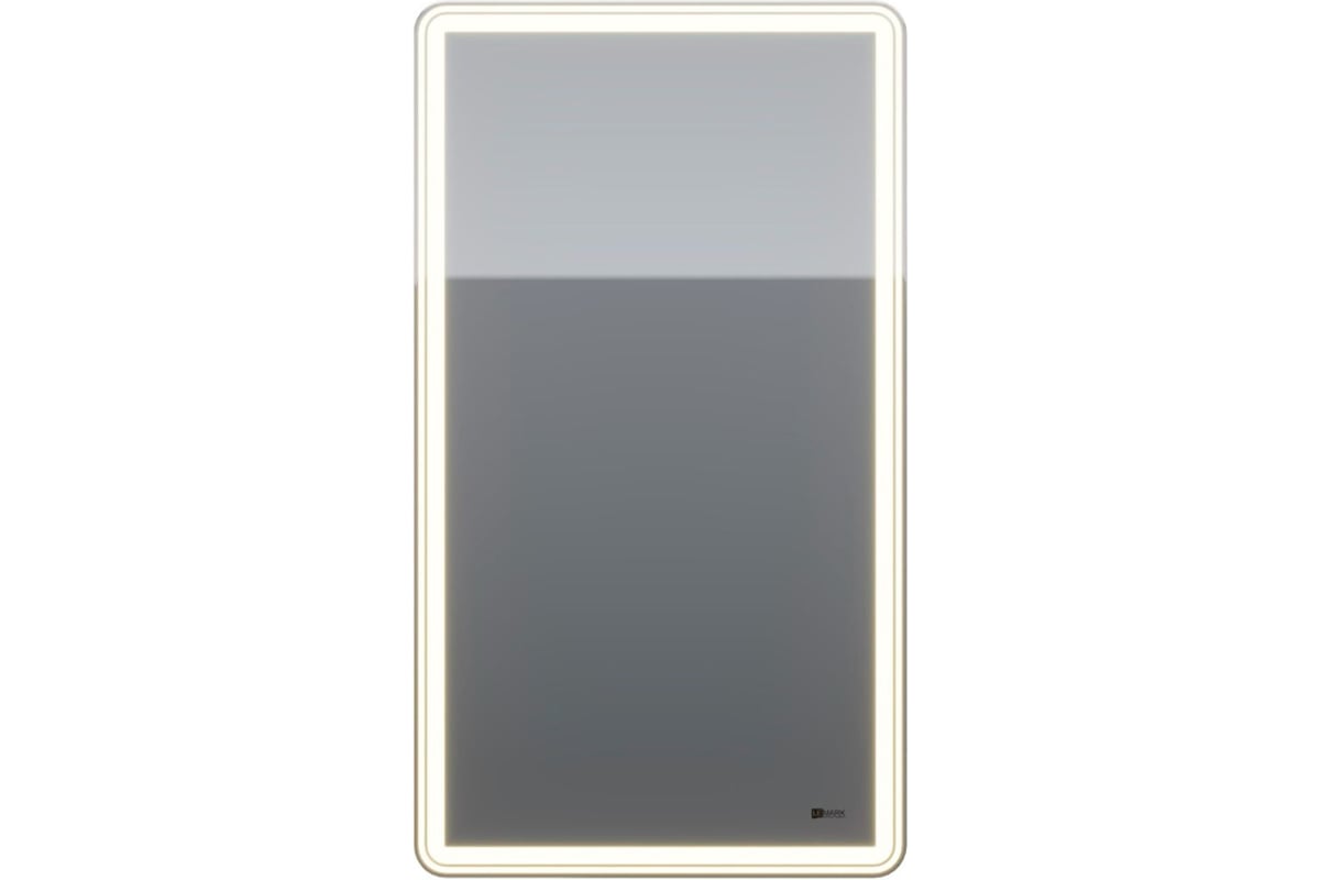 Шкаф зеркальный Lemark ELEMENT 45x80 см, 1 дверный, петли справа, с подсветкой, с розеткой, цвет ...