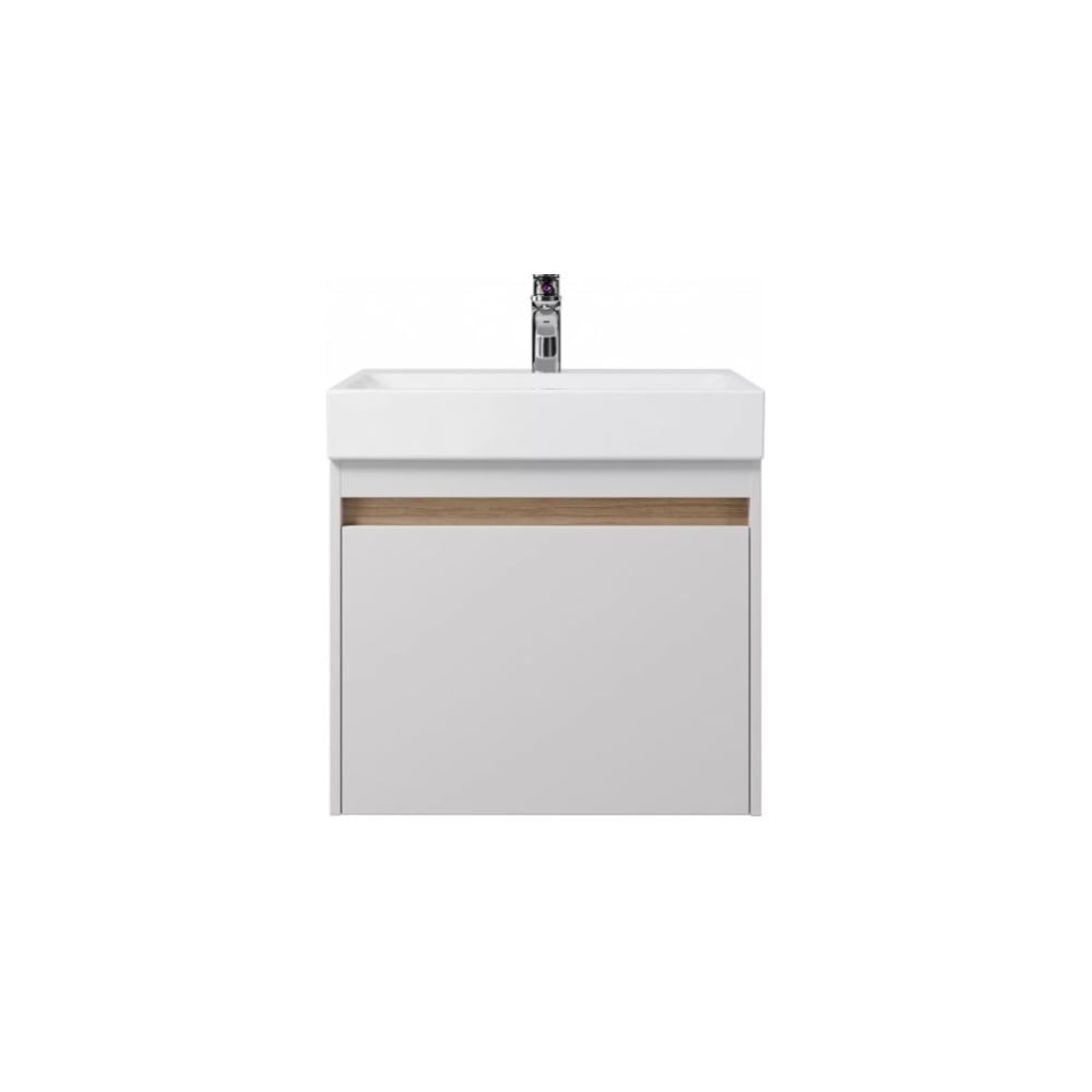 Подвесная тумба Creto Etna White 60 1 внешний ящик, 1 внутренний ящик 4 ...