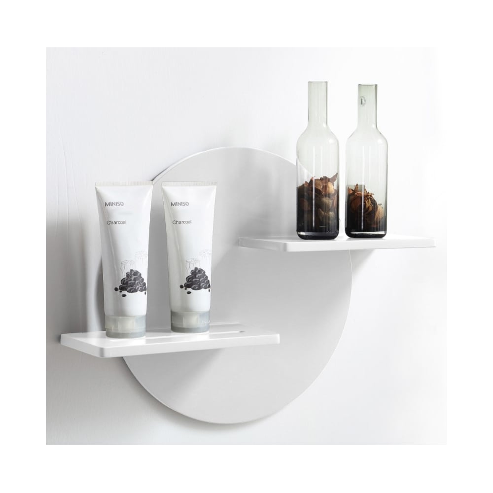 Полочка для ванной комнаты ABBER Stein белая матовая AS1656 - выгодная ...