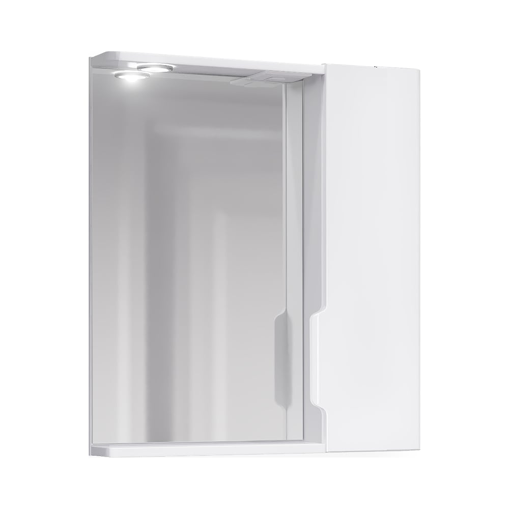 Шкафчик в ванную с зеркалом Jorno Moduo Slim 50 Mod.03.50, W - выгодная ...